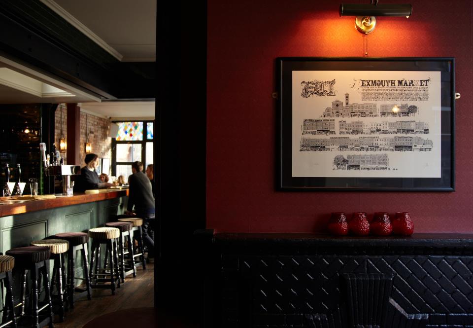 The Exmouth Arms Farringdon | London Pub Reviews | DesignMyNight