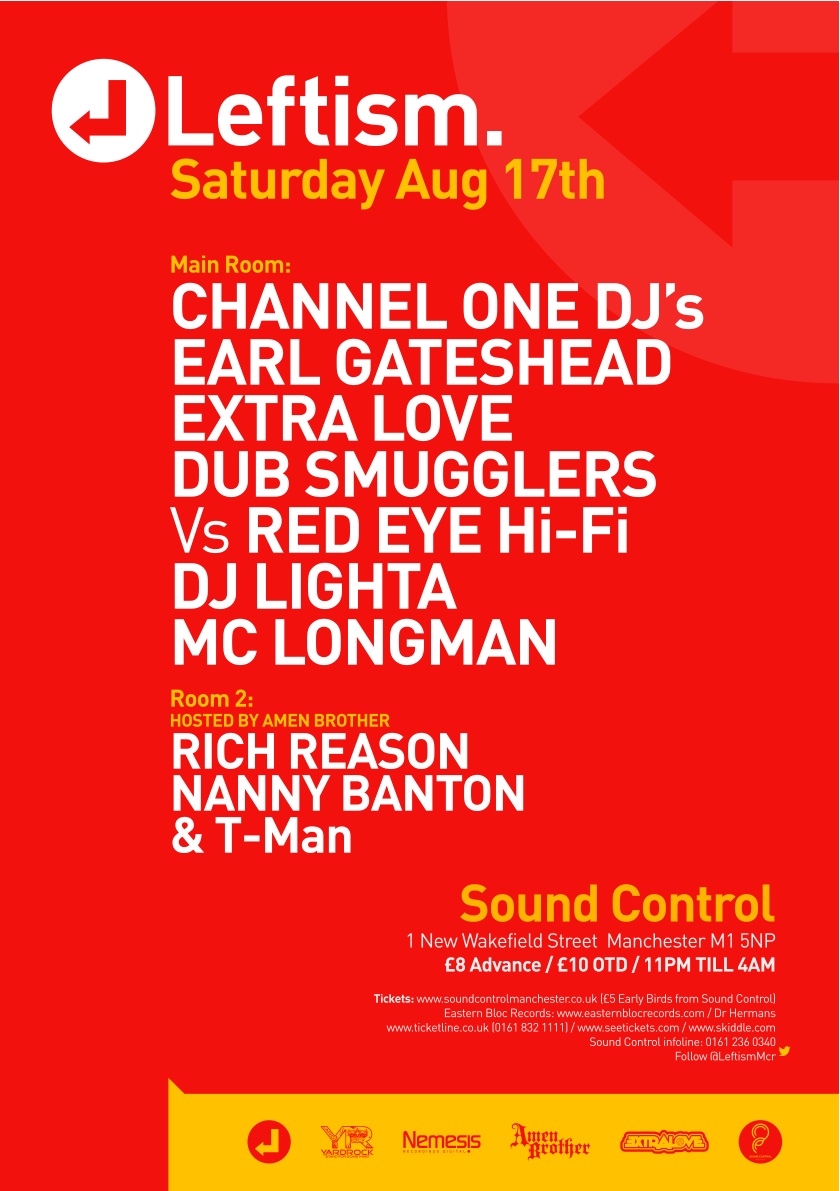 Leftism | Oxford Road, Manchester Clubbing Reviews | DesignMyNight