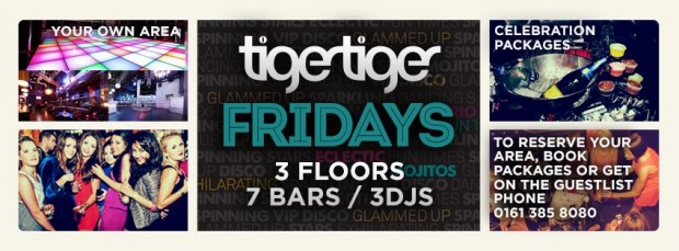 Tiger Tiger Fridays | The Printworks, Manchester Fun Time Partying Reviews | DesignMyNight