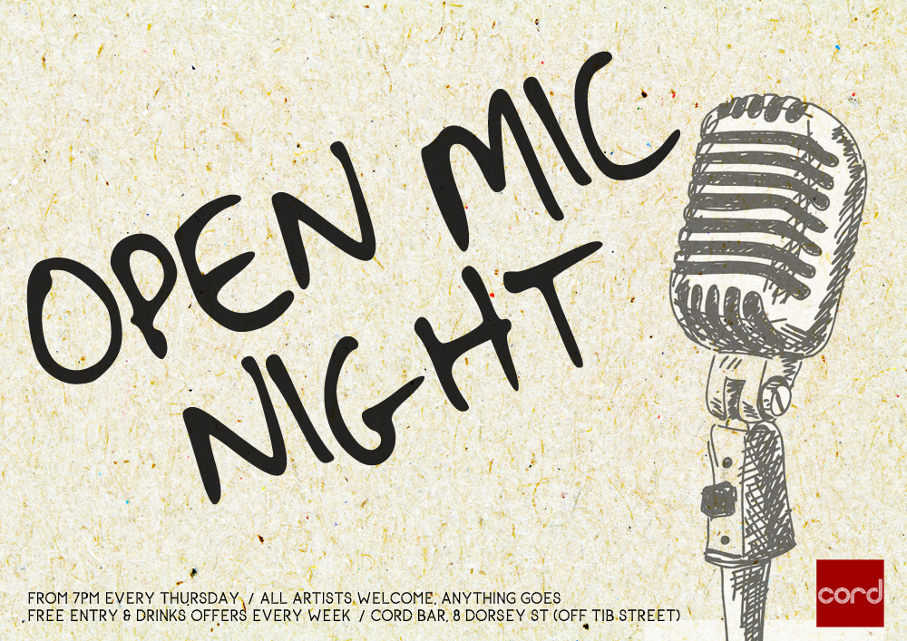 Open Mic Night | Northern Quarter, Manchester Live Music Reviews ...