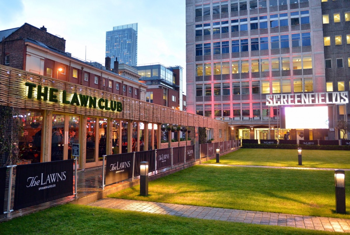 The Lawn Club, Spinningfields Manchester