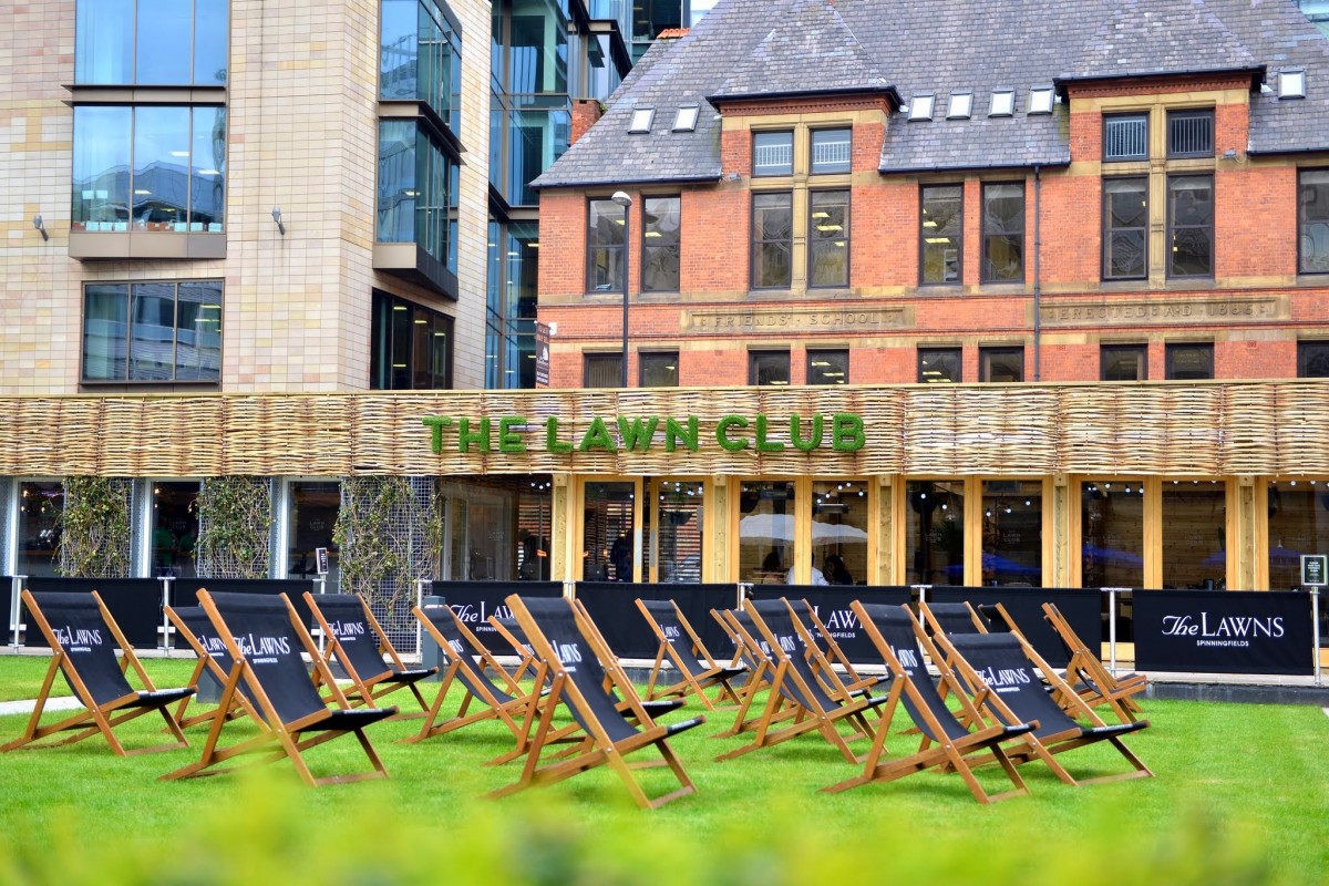 The Lawn Club, Spinningfields Manchester