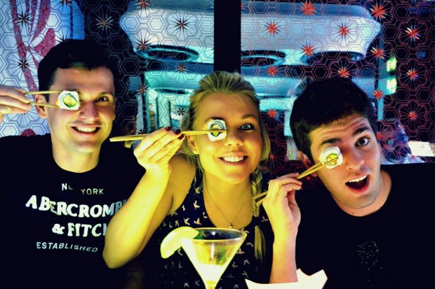 Inamo Soho Quirky Sushi Restaurant In Wardour Street Designmynight
