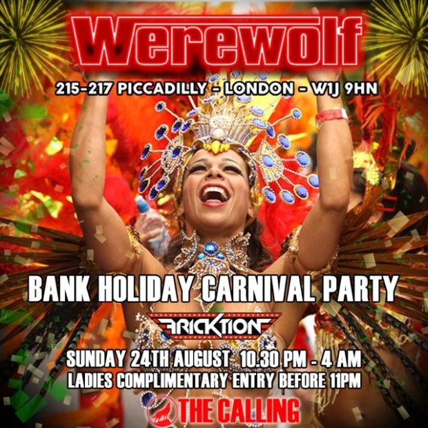 BANK HOLIDAY HOLIDAY CARNIVAL PARTY | West End, London Clubbing Reviews ...
