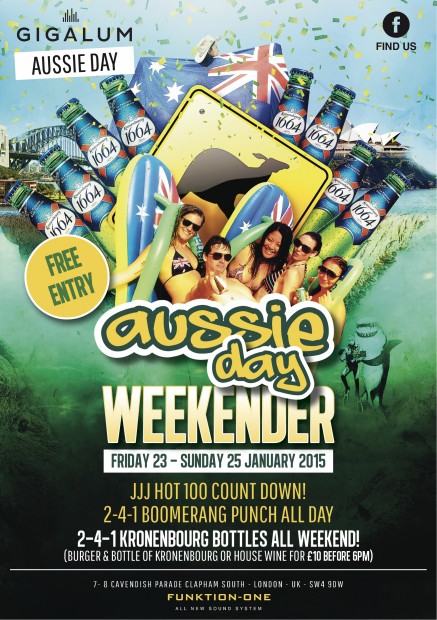 AUSTRALIA DAY WEEKENDER | Clapham, London Fun Time Partying Reviews ...