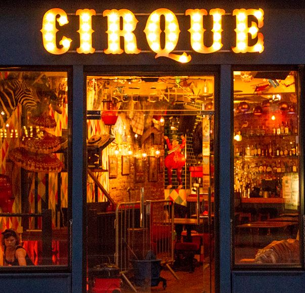 Cirque Old Street | Shoreditch Bar Reviews | DesignMyNight