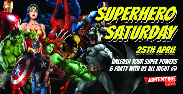 Superhero Saturday | Covent Garden, London Fun Time Partying Reviews ...