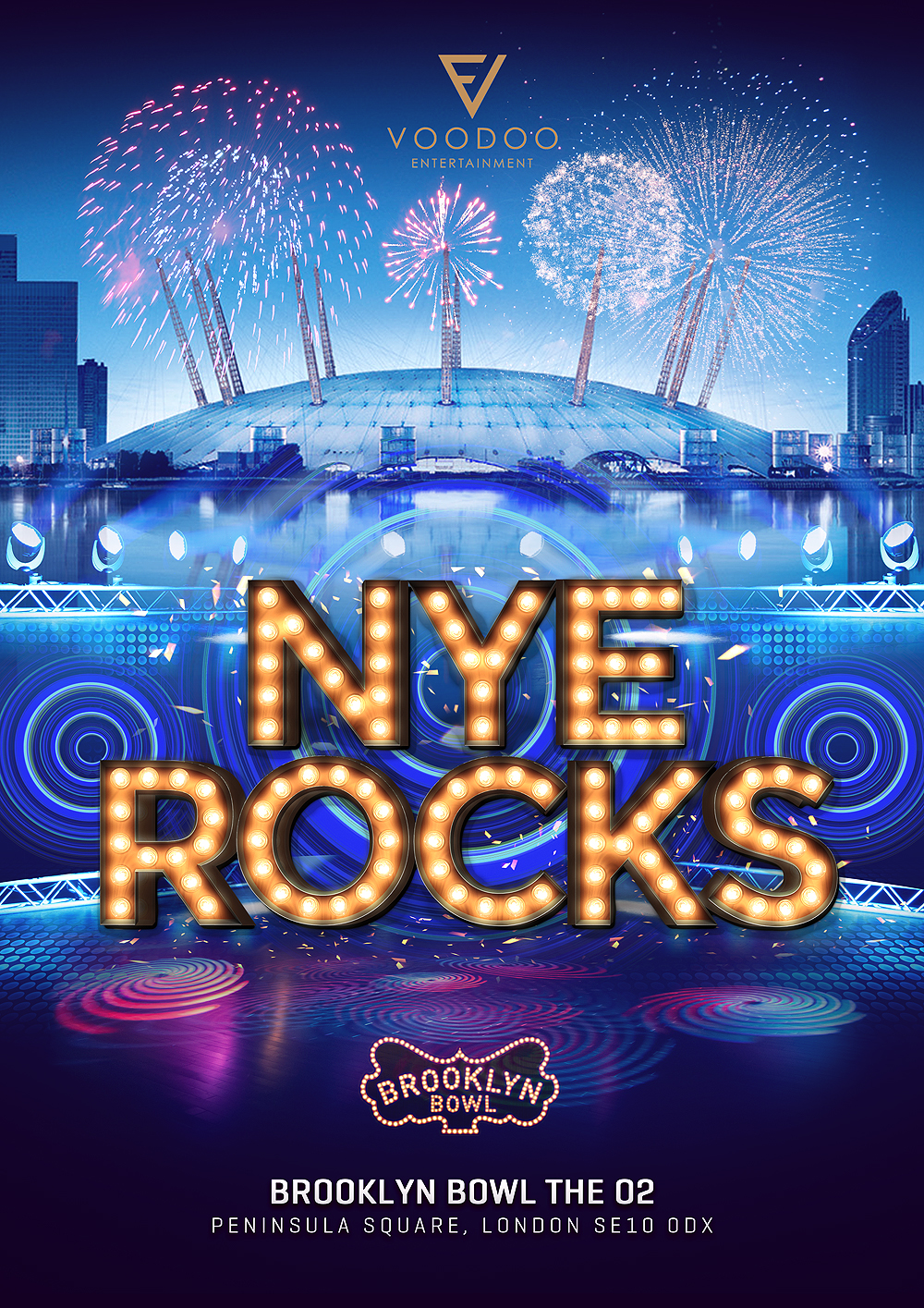 NYE ROCKS 2015! Brooklyn Bowl | Greenwich, London Clubbing Reviews ...