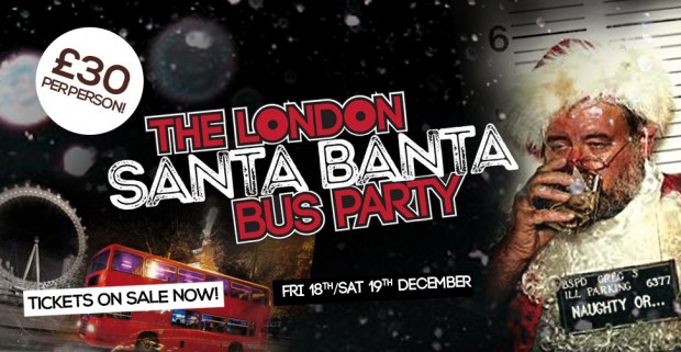 Santa Banta Bus Party | Leicester Square, London Bar Crawl Reviews ...