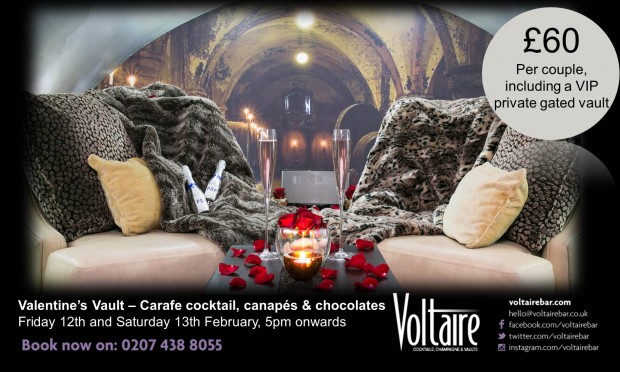 Valentines in a Private Vault | City of London, London Dating Reviews ...