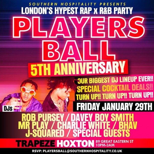 Players Ball | East London, London Clubbing Reviews | DesignMyNight