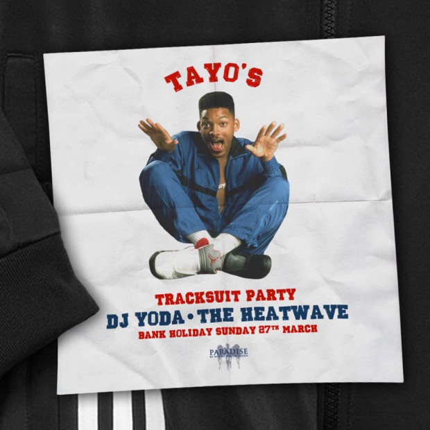 Tayo's Tracksuit Party | Queen's Park, London Clubbing Reviews ...