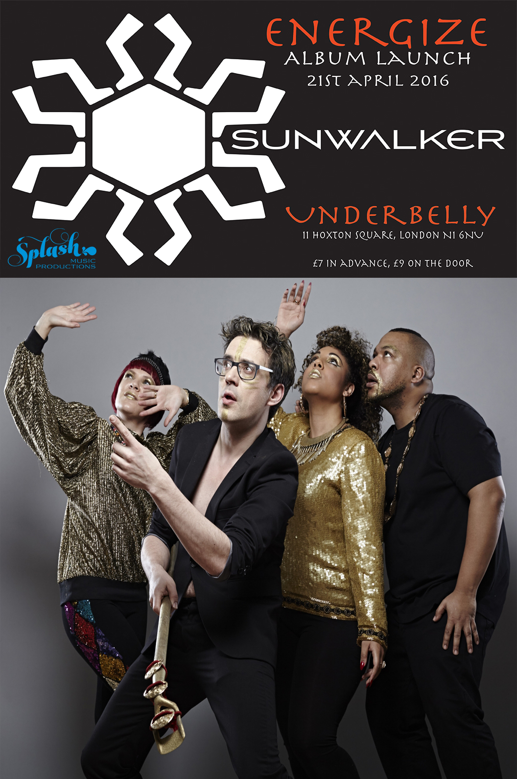 Sunwalker - Energize Album Launch | Shoreditch, London Live Music ...