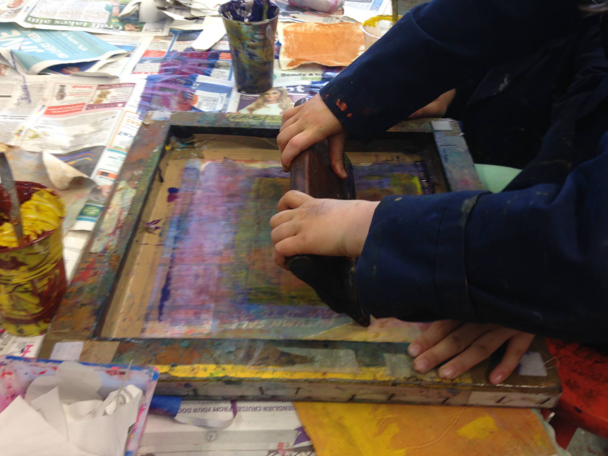 Screen Printing for KIDS! | Acton, London Classes Reviews | DesignMyNight