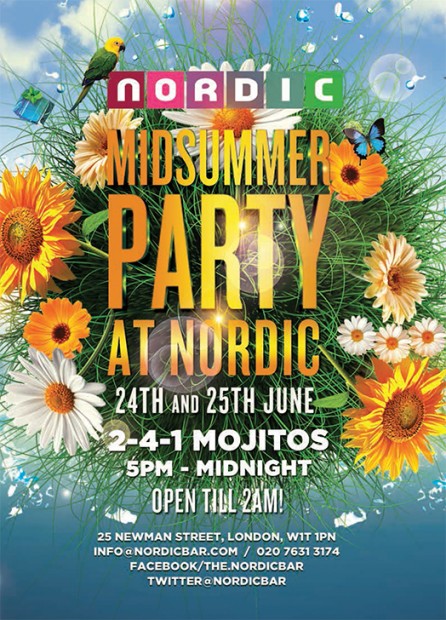 Midsummer Party | Fitzrovia, London Festival Reviews | DesignMyNight