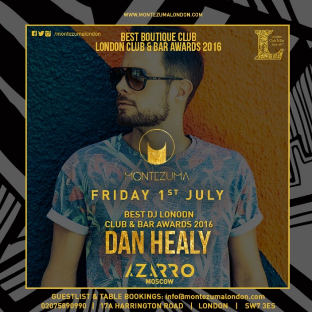 Montezuma London :: DJ Dan Healy | Chelsea, London Clubbing Reviews ...