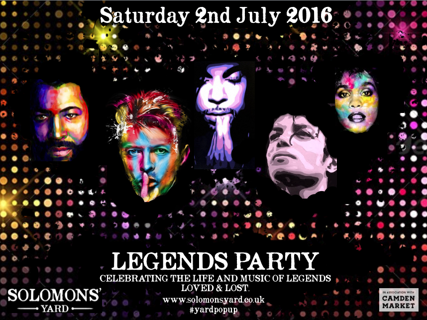 Legends tribute party | London Pop-Up Reviews | DesignMyNight
