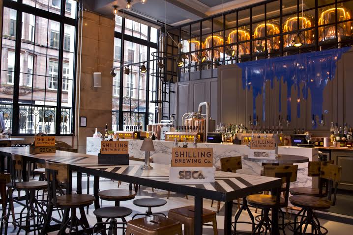 Shilling Brewing Co. Merchant City | Glasgow Bar Reviews | DesignMyNight