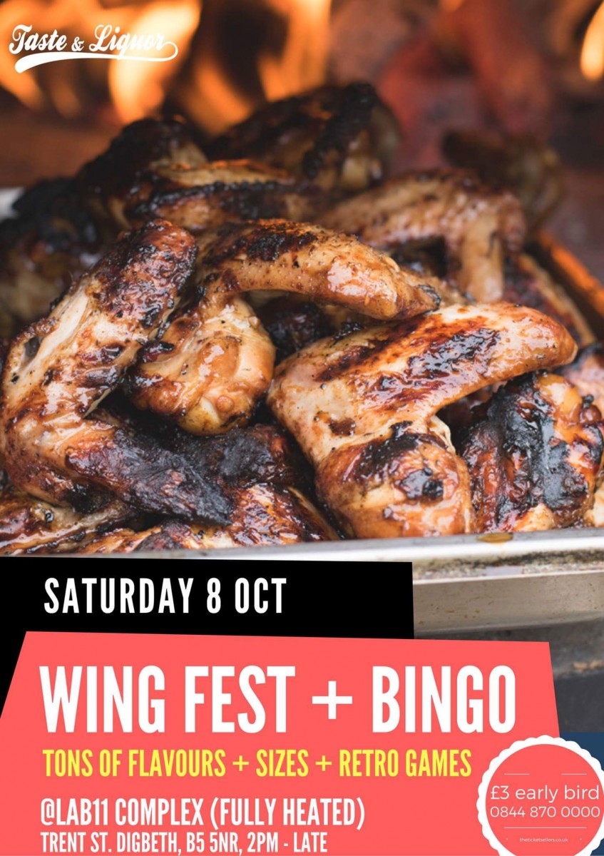 Wing Fest & Bingo Rave Lab11 Birmingham | DesignMyNight