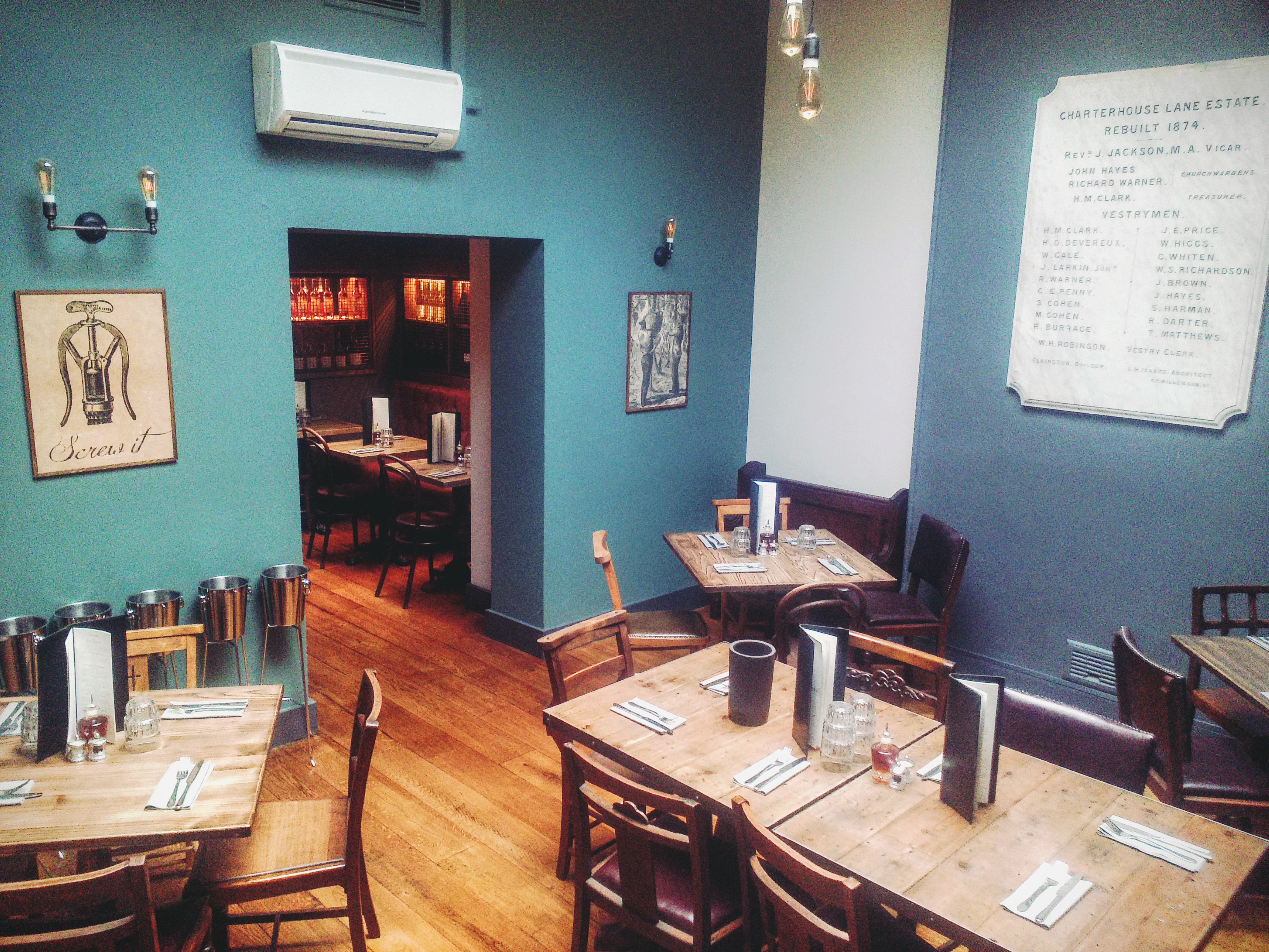 The Vestry Barbican | London Pub Reviews | DesignMyNight