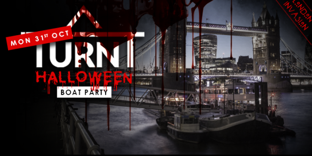 TURNT Halloween Boat Party | London Boat Party Reviews | DesignMyNight