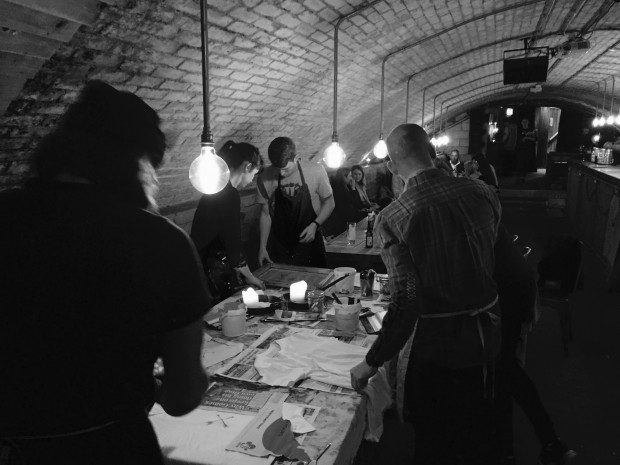 Christmas Screen Printing at Putney Pies | London Classes Reviews ...