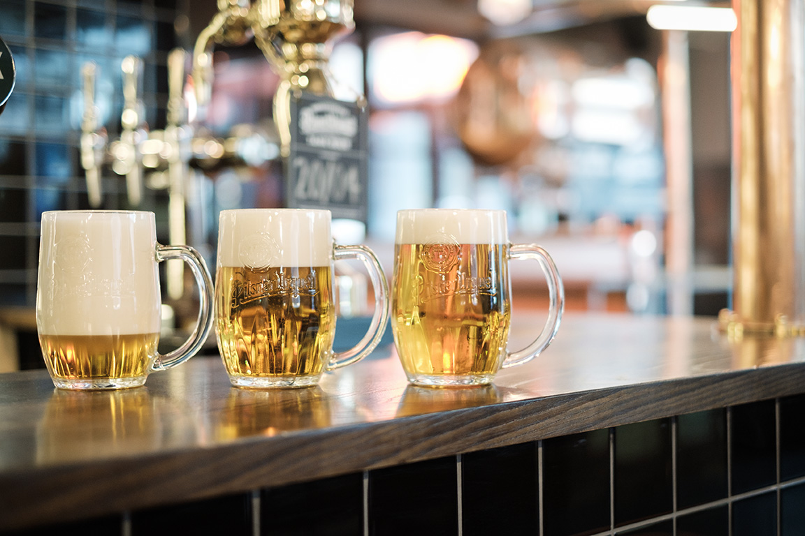 Pilsner Urquell Tank Beer food and beer matching | London Themed Nights ...