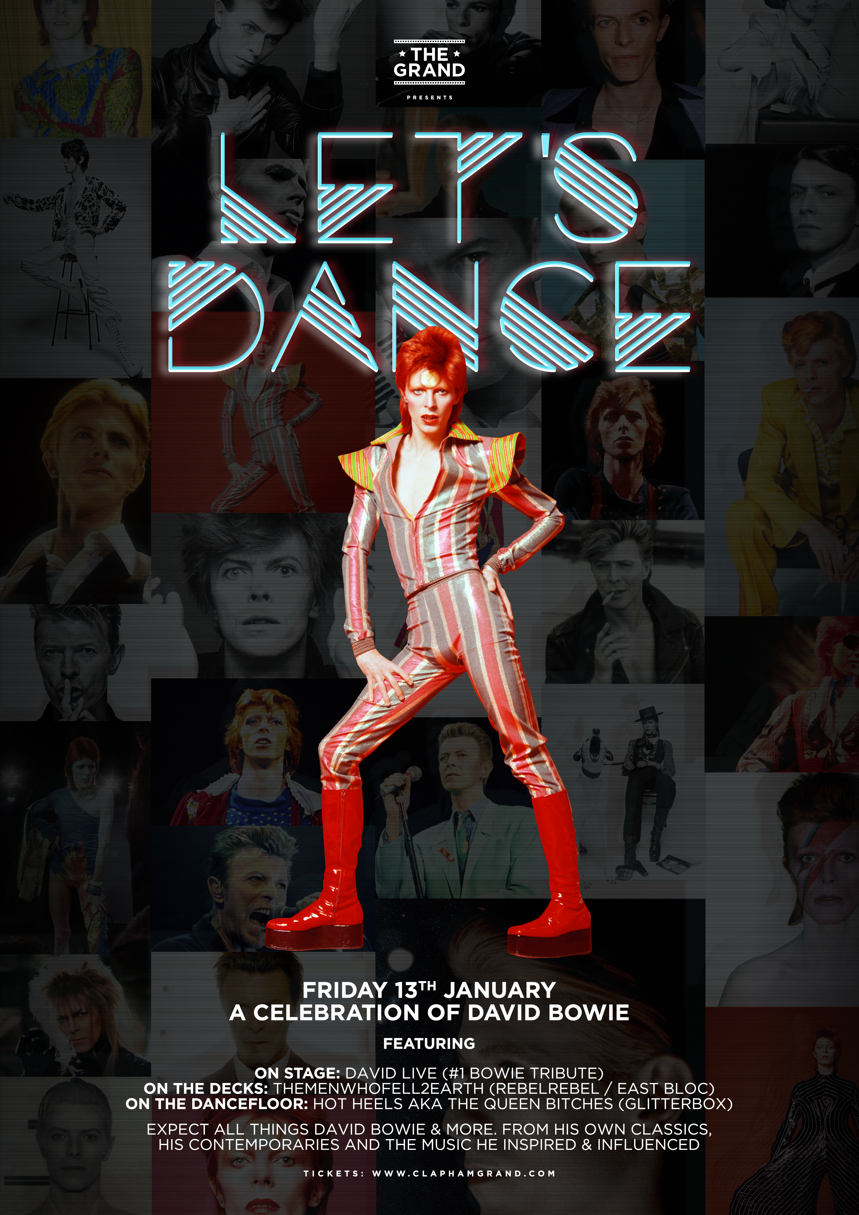 Let's Dance - A Celebration Of David Bowie | Clapham, London Clubbing ...
