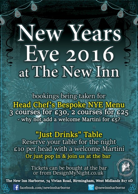 A New Years Eve With Friends at The New Inn | Harborne, Birmingham Food ...