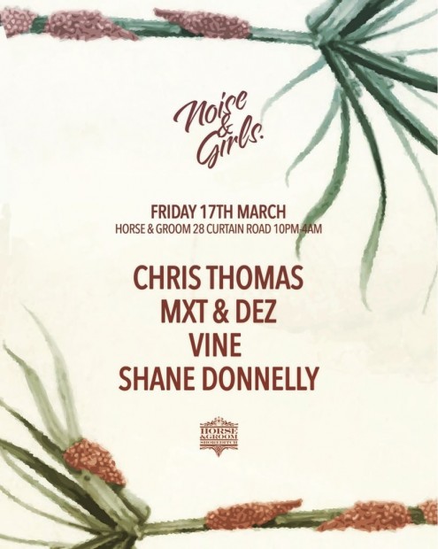 Noise & Girls / St. Paddy's Day Rave & Spun | Liverpool Street, London ...