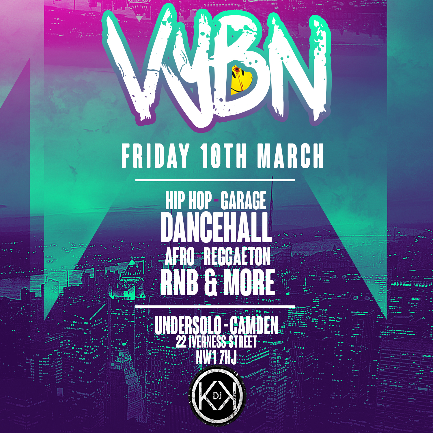 VYBN Takes Over Camden | Camden, London Clubbing Reviews | DesignMyNight