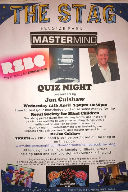 The MasterMind Quiz with Jon Culshaw | Hampstead, London Quiz Night ...