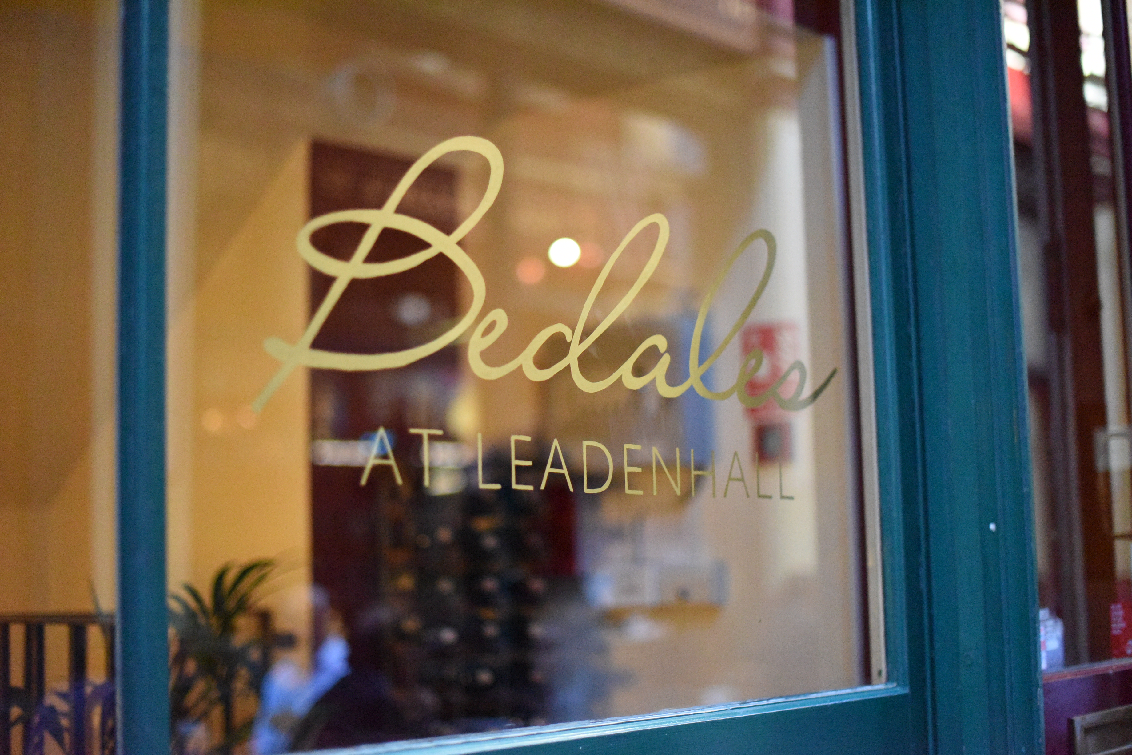 Bedales Wine Bar Leadenhall Market London Review | DesignMyNight