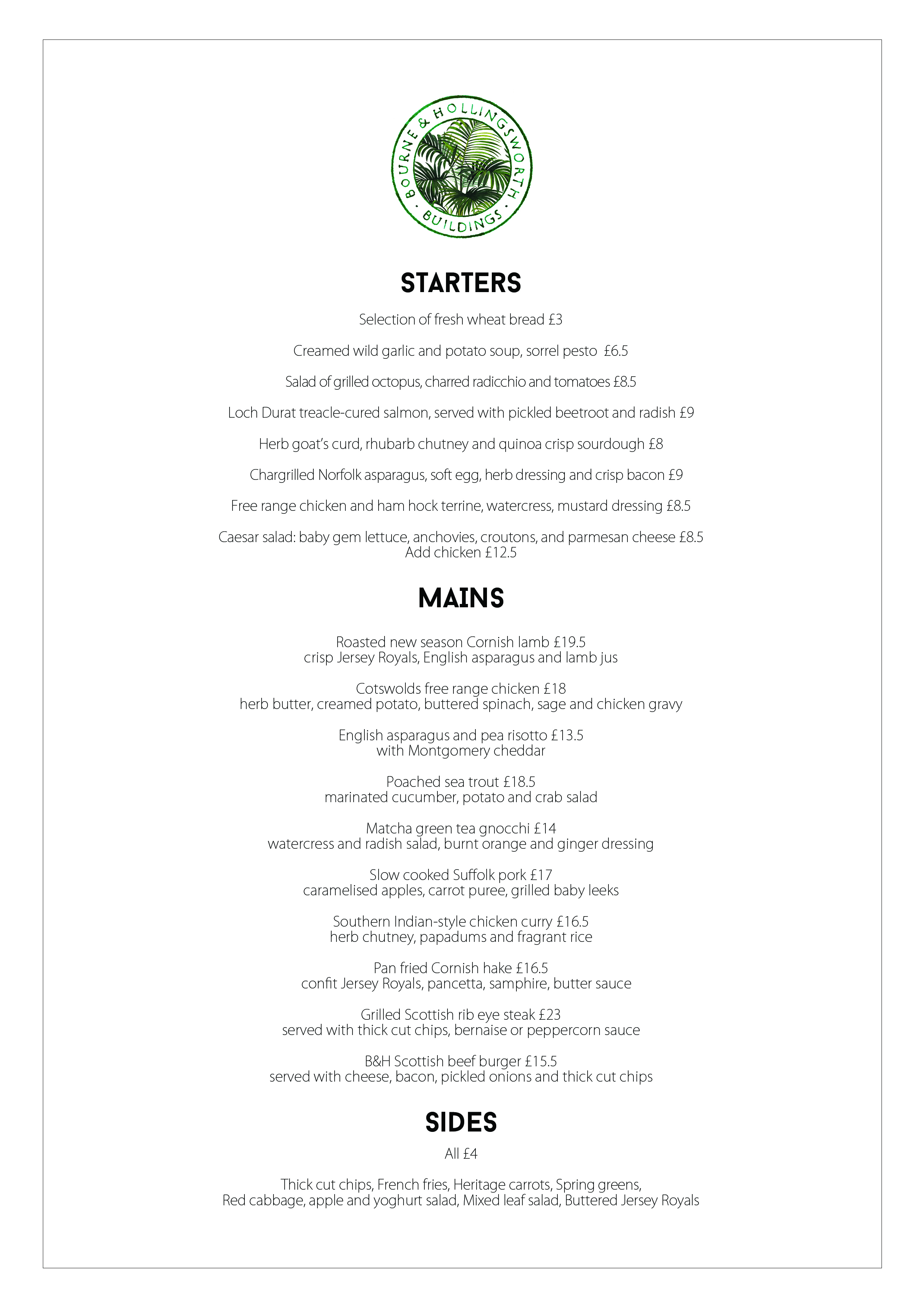 BOURNE & HOLLINGSWORTH BURN’S NIGHT PARTY Bourne and Hollingsworth ...