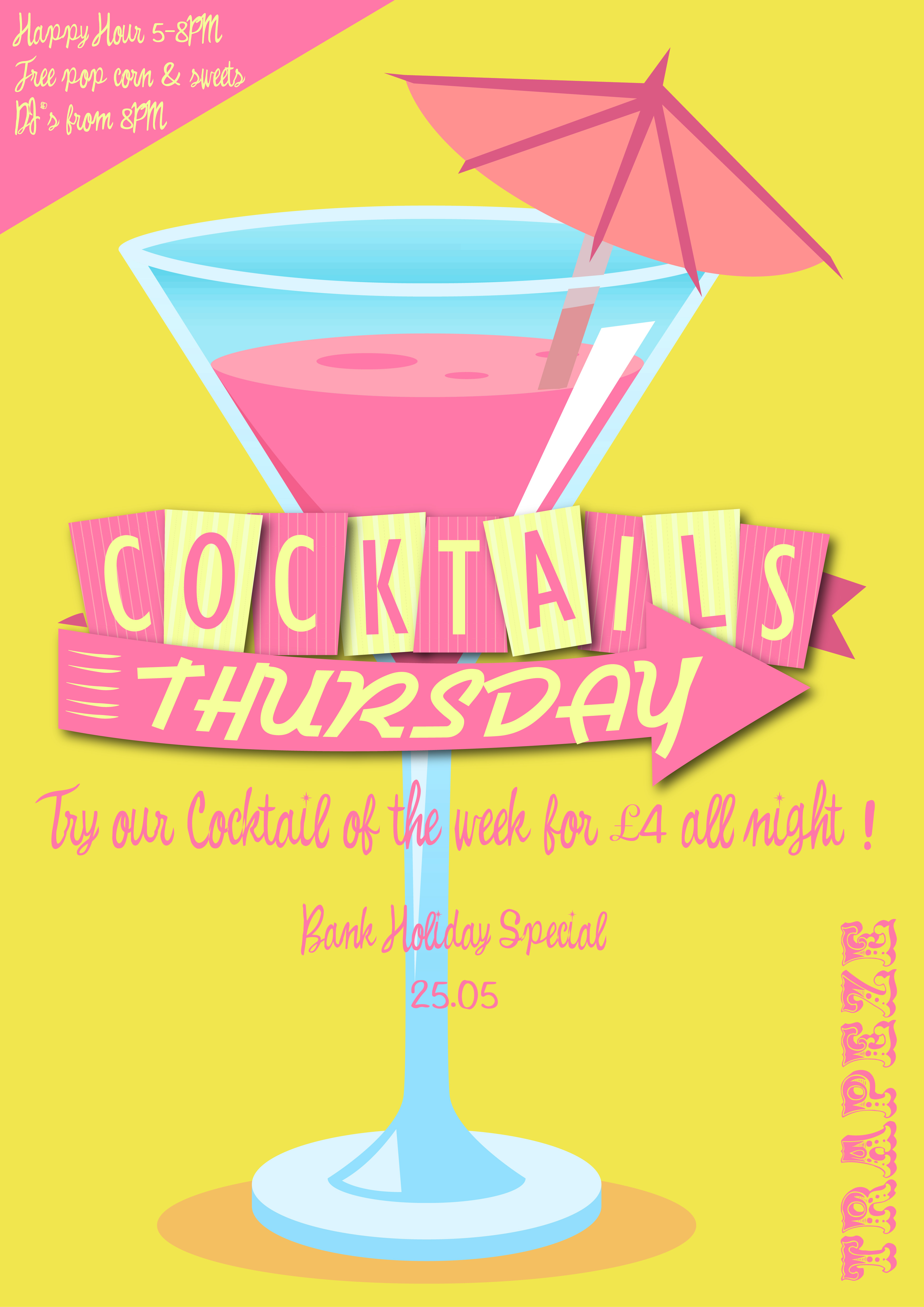 Bank Holiday Special: Cocktails Thursday | East London, London Food ...