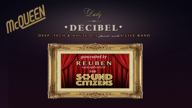 'Lady Decibel' is gatecrashed by 'Reuben' (saxophonist) from 'Sound ...