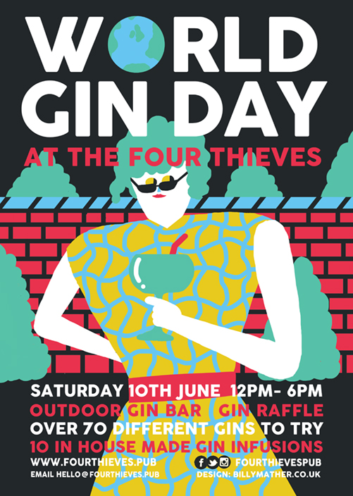 World Gin Day | Battersea, London Daytime Reviews | DesignMyNight