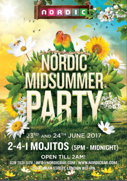 Midsummer party at Nordic | Fitzrovia, London Food & Drink Reviews ...