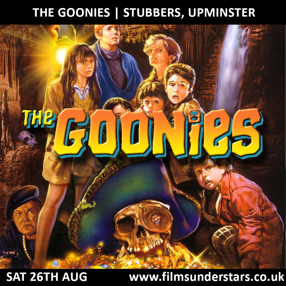 FILMS UNDER STARS THE GOONIES | Essex Film Screenings Reviews ...