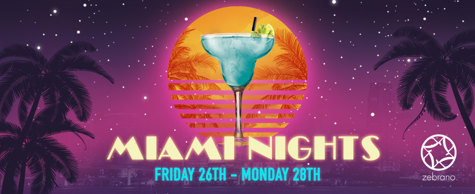 Beach Party at Carnaby Zebrano - Miami Nights | Central London, London ...