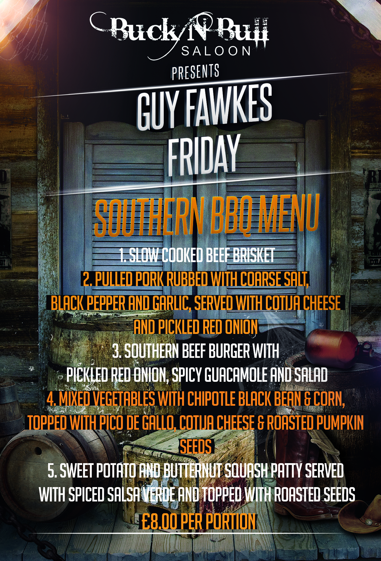 Buck' N Bull Saloon presents Guy Fawkes Friday | Angel, London Live ...