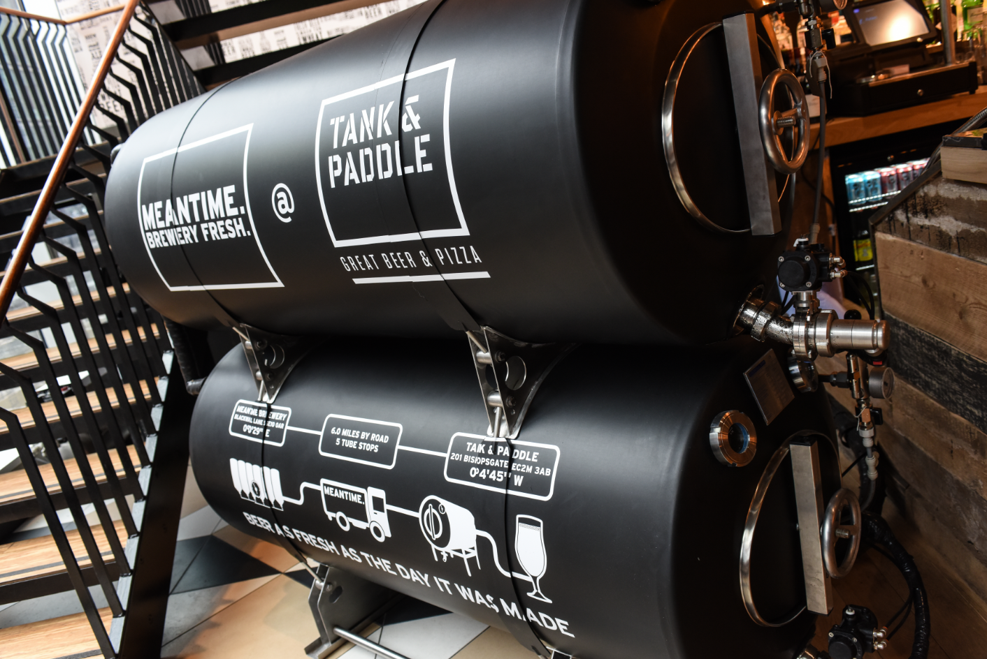 Tank & Paddle Bishopsgate | London Bar Reviews | DesignMyNight