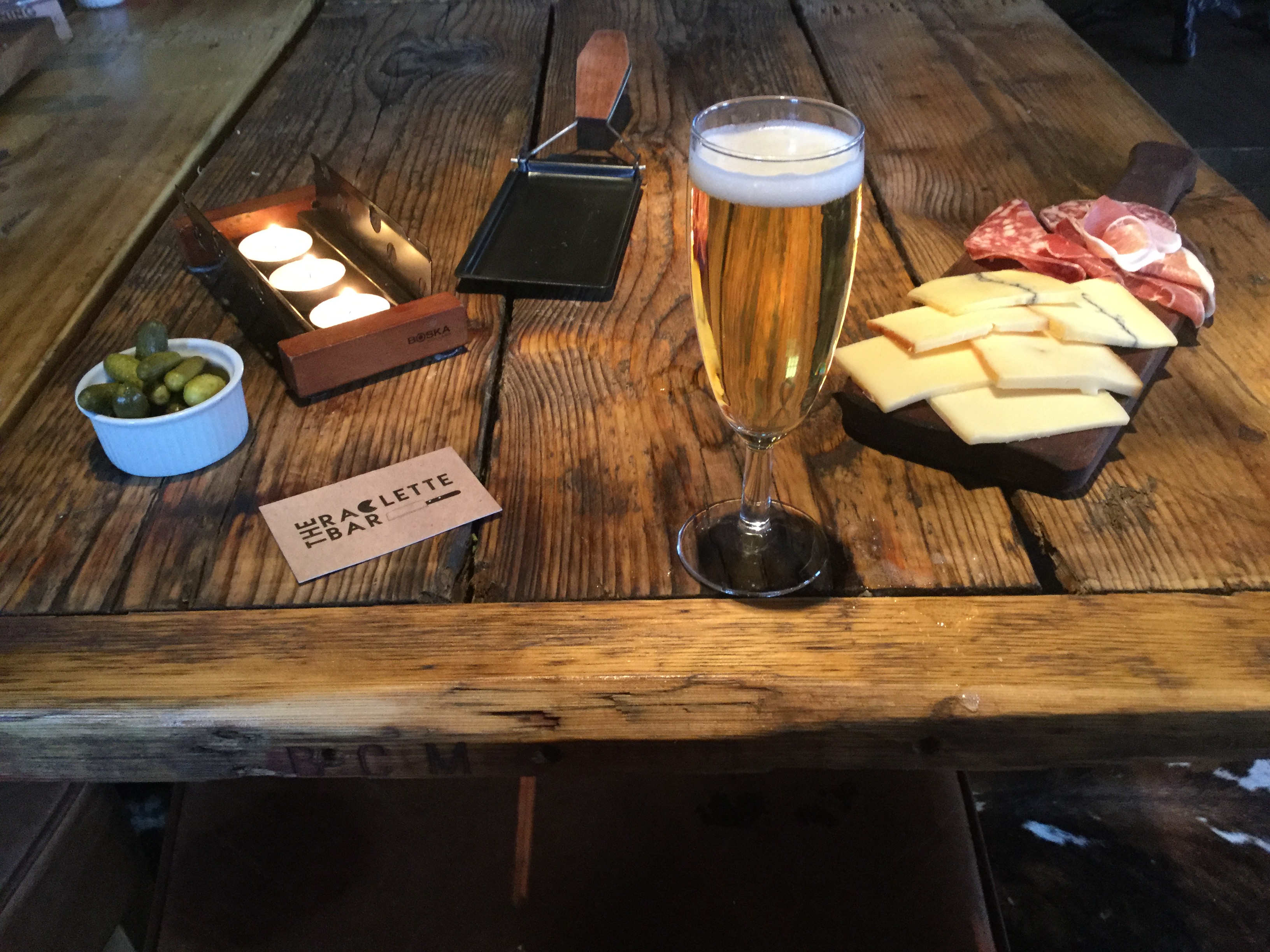 The Raclette Bar | Clapham, London Pop-Up Reviews | DesignMyNight