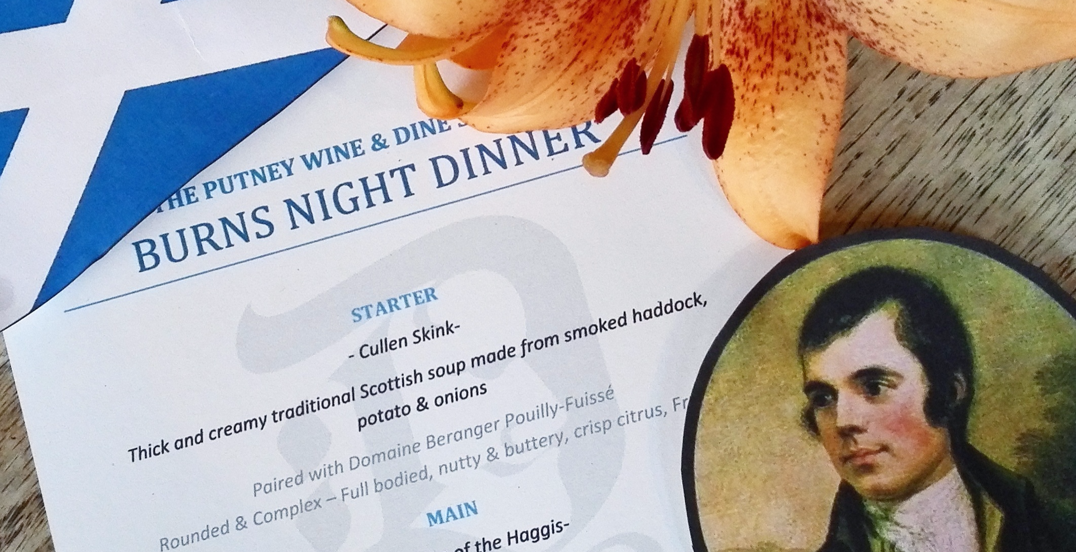 Burn's Night Supper | Putney, London Food & Drink Reviews | DesignMyNight