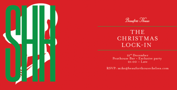 The Christmas Lock-In at The House | Kensington, London VIP Party ...