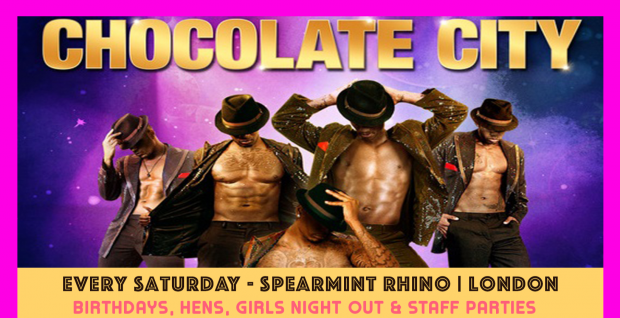Chocolate City London Show w/ The Chocolate Men | London Cabaret ...