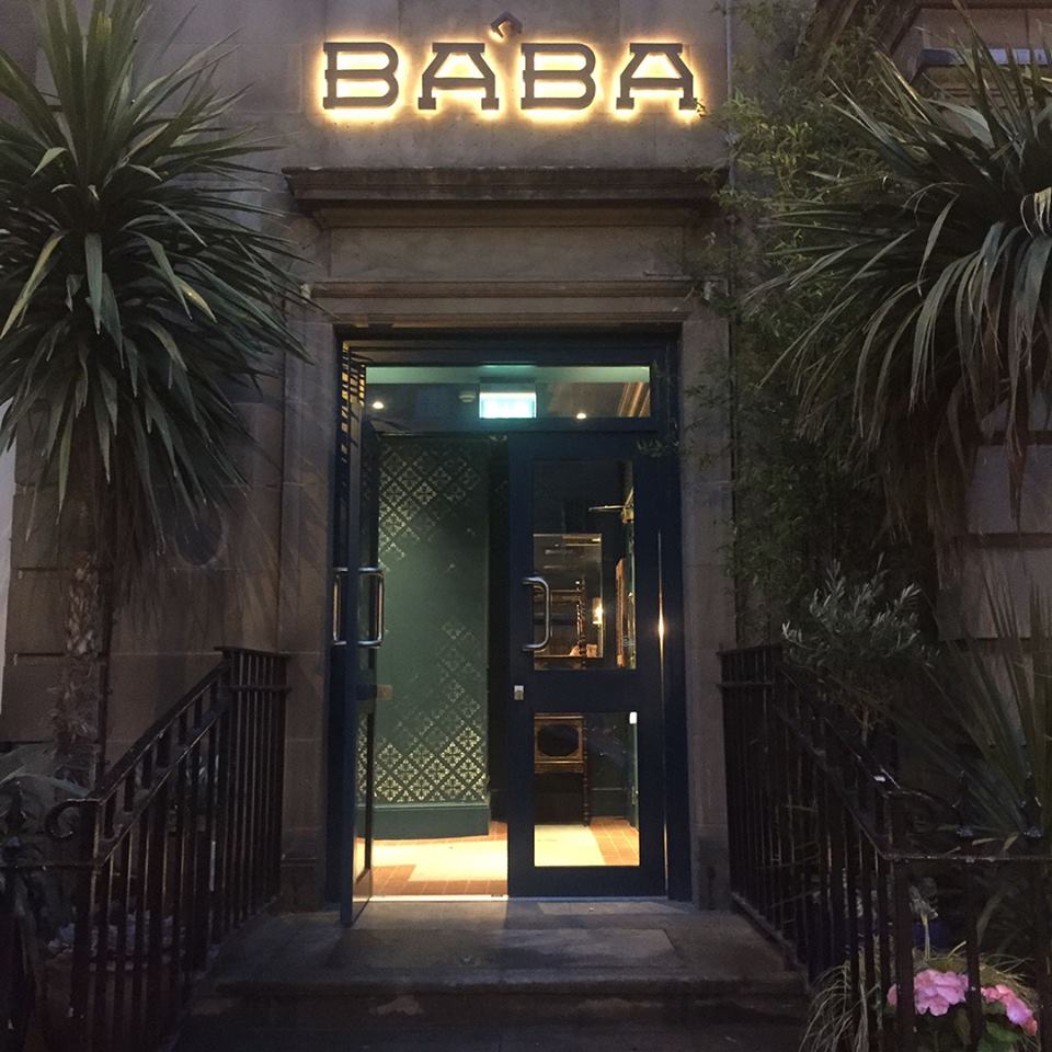 BABA Edinburgh | Edinburgh Restaurant Reviews | DesignMyNight