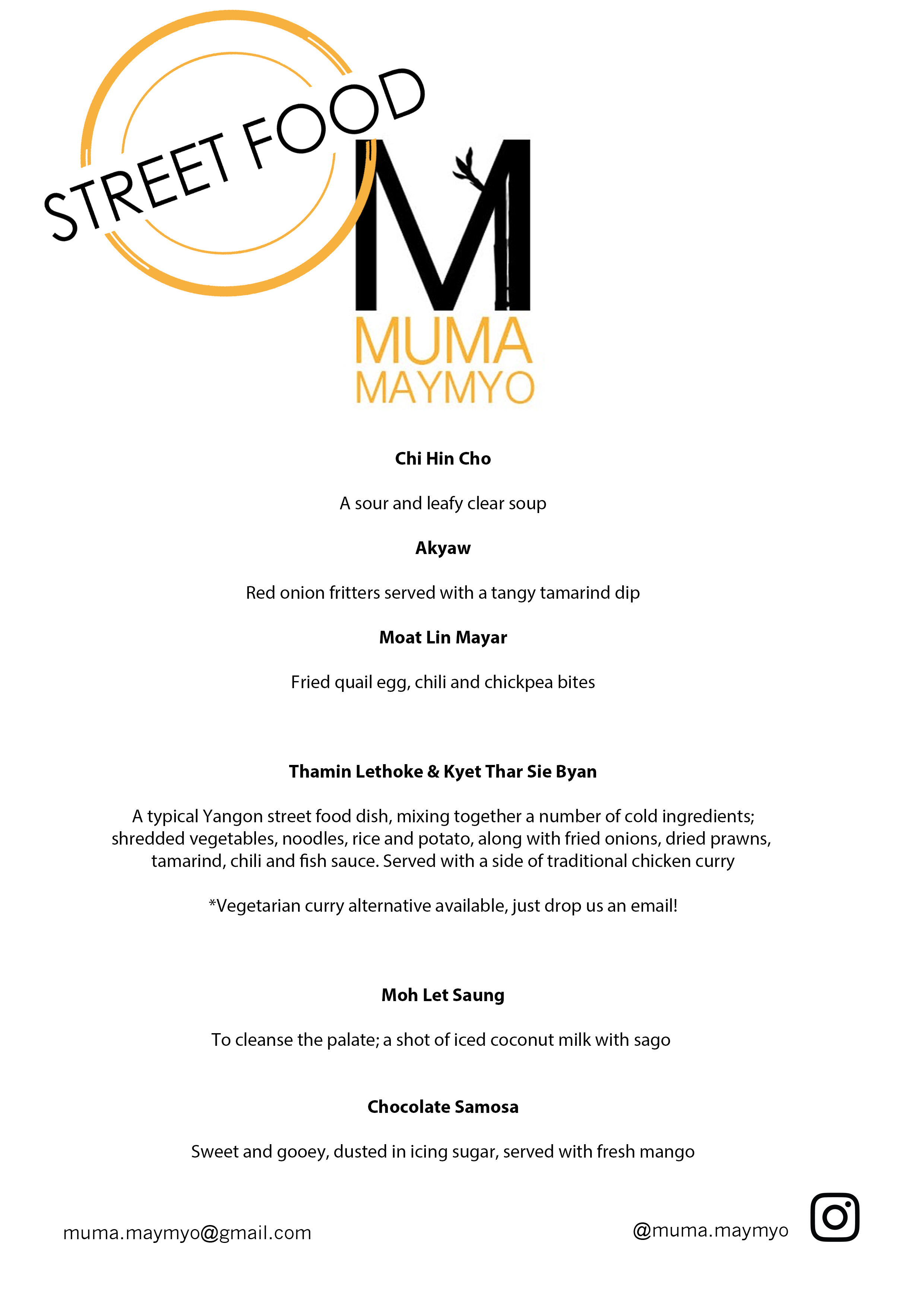 Muma Maymyo - Burmese Supper Club | London Supper Clubs Reviews ...