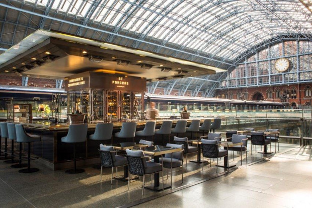 Searcys: Wine And Champagne Bar In St Pancras London | DesignMyNight