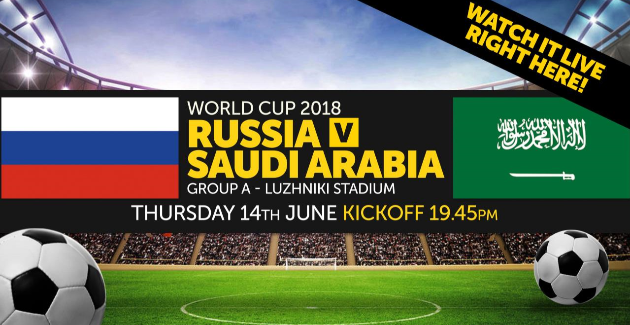 Russia v Saudi Arabia | Victoria, London World Cup Reviews | DesignMyNight
